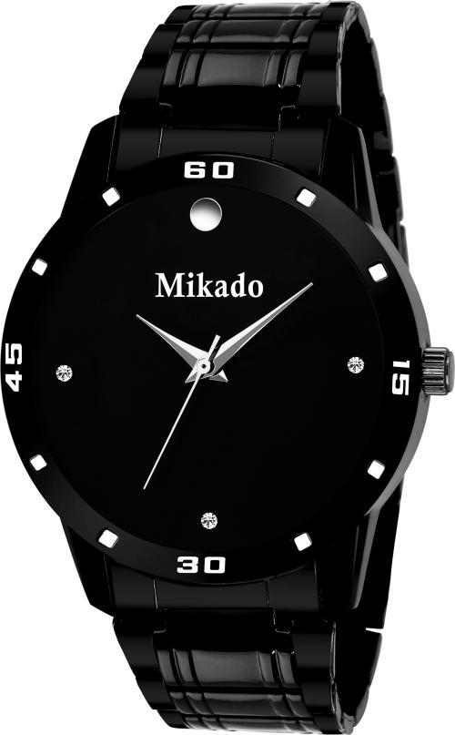 Buy Mikado Analog Black Watch For Men Online at Best Prices in India ...