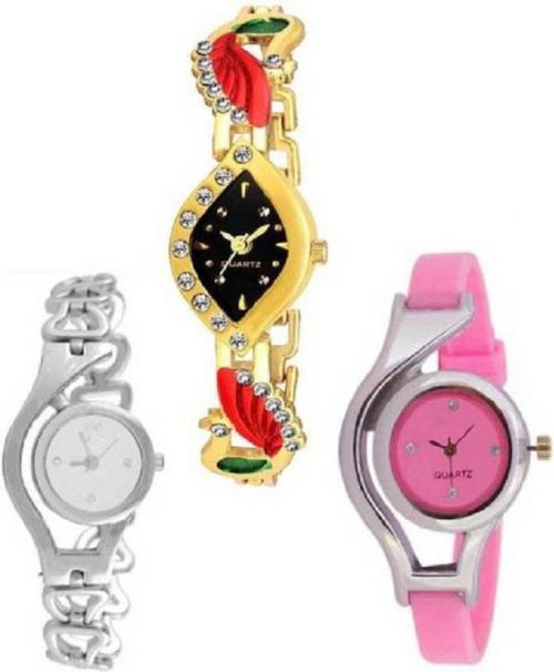 Buy Maan International Analog Wrist Watch Multicolor Dial Multicolor ...