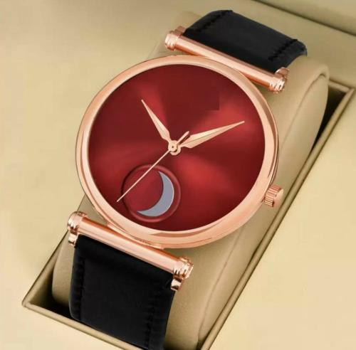 Buy Stojira Analog Maroon Dial Black Strap Watch For Men And Boys ...