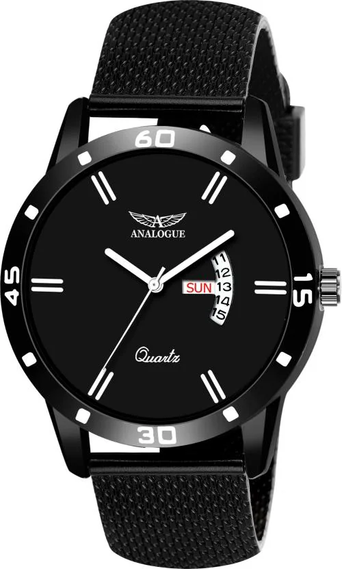 Buy Analogue Black Analog Watch for Men (ANLG-426-BLK-BLK-DD) Online at ...