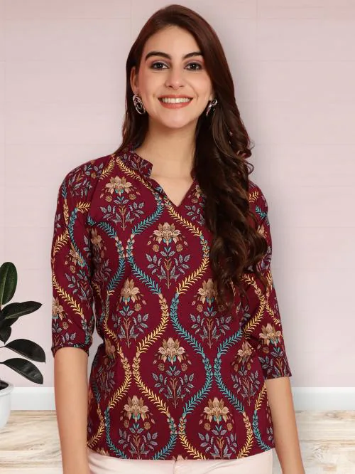 Buy Poshyaa Premium Trendy Tops & Tunics For Women Online at Best ...