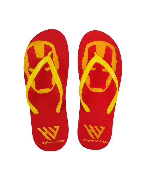 Buy HighWalker Women's Red Flip Flops Online at Best Prices in India ...