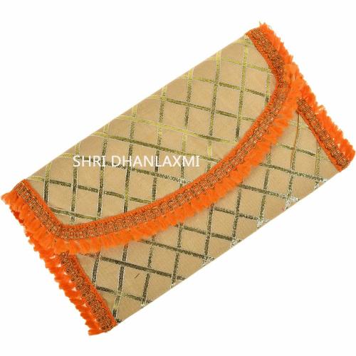 Buy SHRI DHANLAXMI Beige Cotton Potli SPSY-WA-CR Online at Best Prices ...