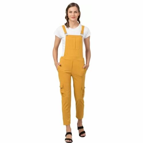 Buy Famiss fashion Solid Casual Dungaree for Women & Girls Online at ...
