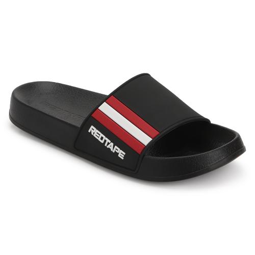 Buy Red Tape Men Black Sliders Online at Best Prices in India - JioMart.