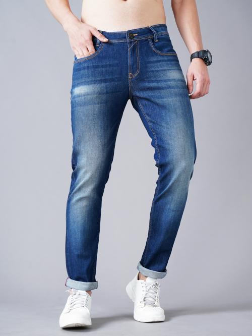 Buy Jean Cafe Slim Fit Rare Vintage Collections DENIM JEANS Blue Size ...