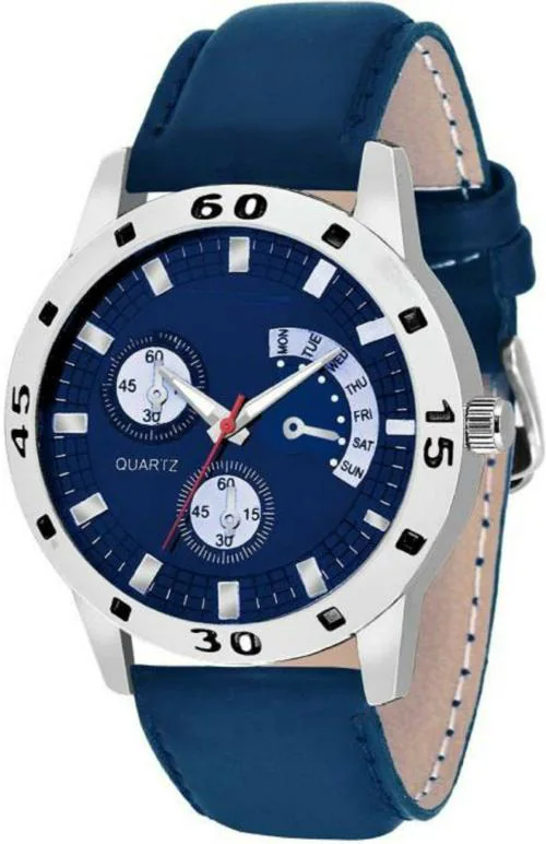 Buy Bolun Analog Blue Dial Blue Strap Watch For Men Online at Best ...