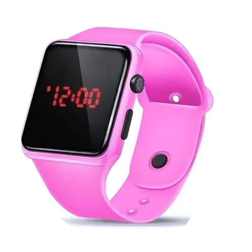 Buy ADAMO Digital LED Dial Pink Color Men's & Boy's Watch 902PPI02 ...