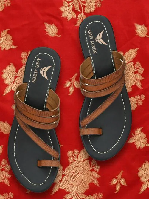 Buy Aady Austin Flats - Tan Online at Best Prices in India - JioMart.