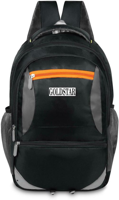 Buy GOLD STAR Black Polyester Laptop Backpack 35 L Online at Best ...