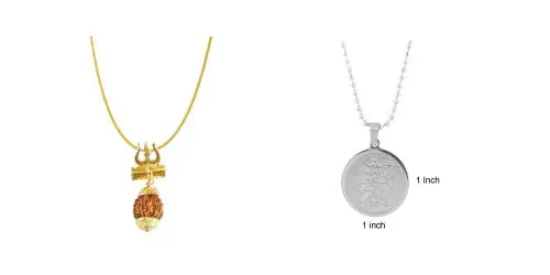 Buy Maalgodam Stainless Steel Locket, Gold Plated Locket, Hanuman ji ...