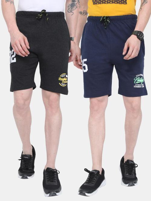 Buy ARDEUR MENS SOLID COMBO SHORTS FOR MENS Online at Best Prices in ...