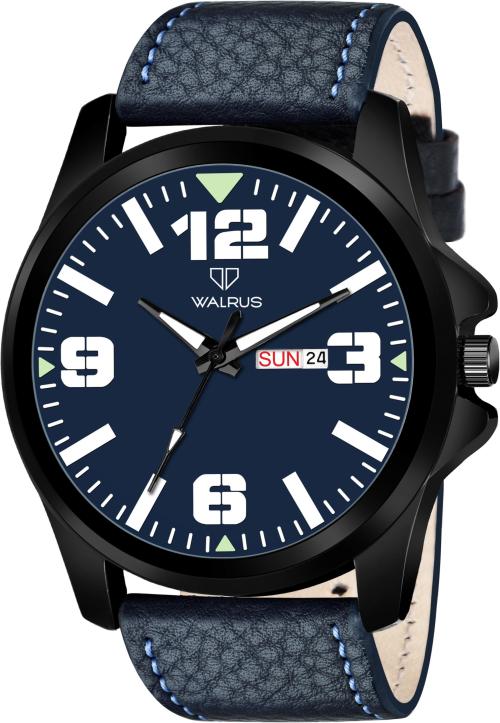 Buy Walrus Analog Blue Dial Blue Strap Watch For Men Online at Best ...
