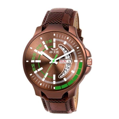 Buy Axe Style Analog Brown Dial and Strap Watch for Men (XDD-7072 ...