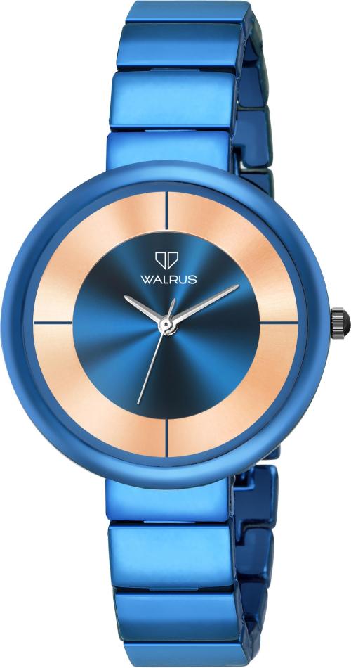 Buy Walrus Analog Blue Dial Blue Strap Watch For Women Online at Best ...