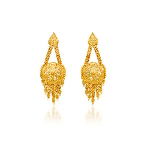 Buy arch fashion Traditional Gold Platted Premium Collection Jumkhi Earrings ERG1982 Online at ...