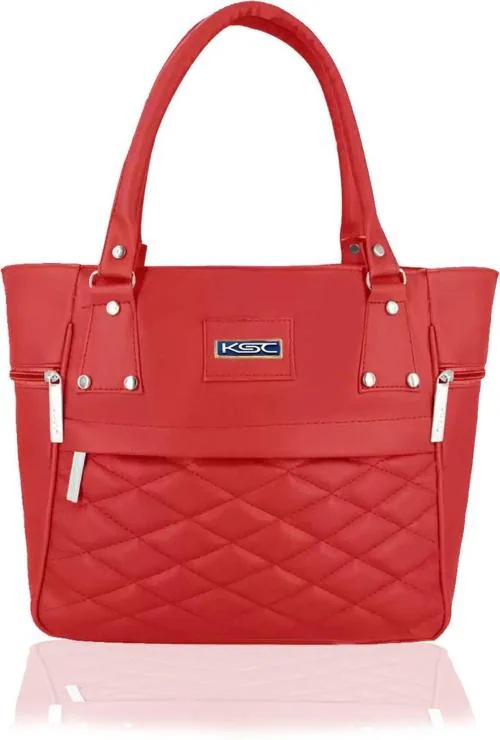 Buy Plama Red Pu For Women Hand-Held Bag Online at Best Prices in India ...