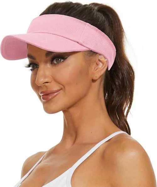 Buy Infispace Women's Visor Cap Pink5 Color Cap,Cap for women,gilr Cap ...