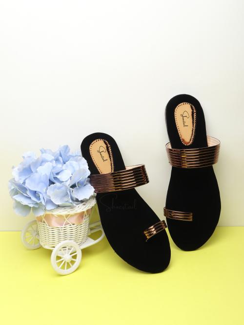 Buy Shoestail Copper Flats Online at Best Prices in India - JioMart.