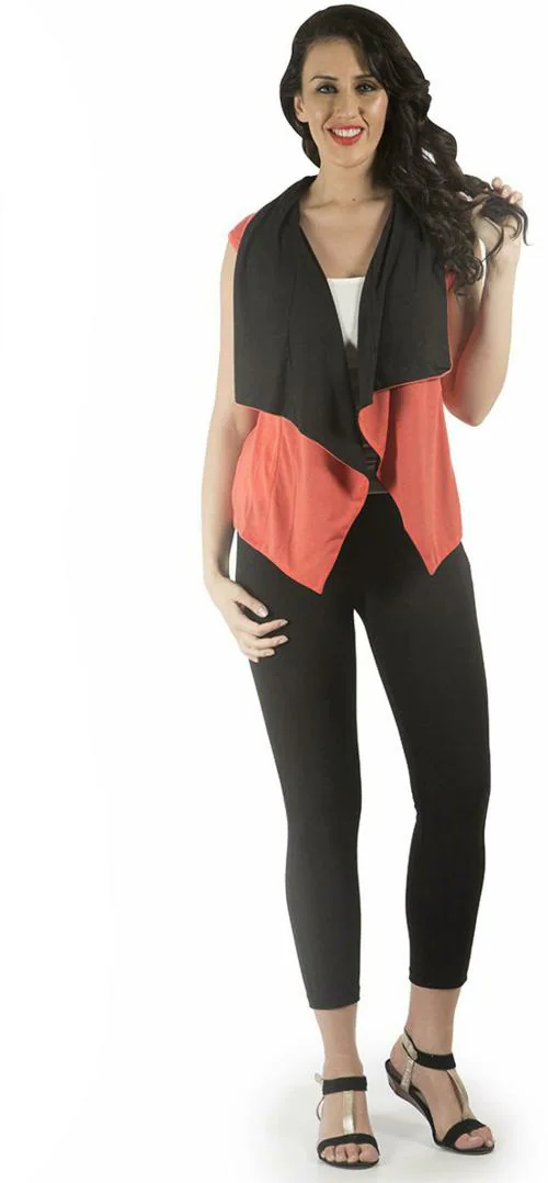 Buy 109F Women Multicolor Solid Polyester Shrug (M) Online at Best ...