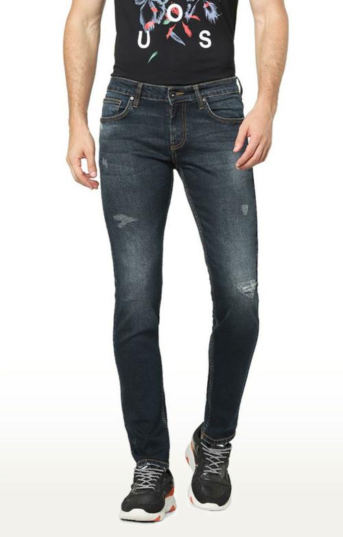 Buy Celio Blue Ripped Jeans Online at Best Prices in India - JioMart.