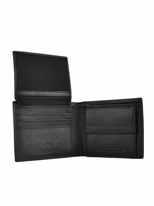 Buy ANNODYNE Leather Designer Log Wallet for Men Wallet (Black Dot ...