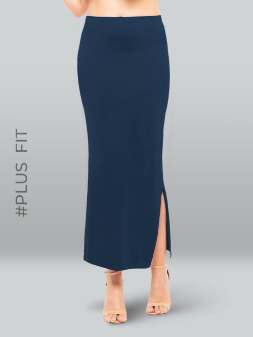 Buy Lyra Slimming Saree Shaper Petticoat with Hidden Drawstring & Side ...