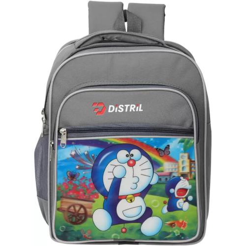 Buy DISTRIL Medium 30L School Bag Kids'3D Cartoon, NUR,LKG,UKG,1st study, 25 L Backpack (Grey ...