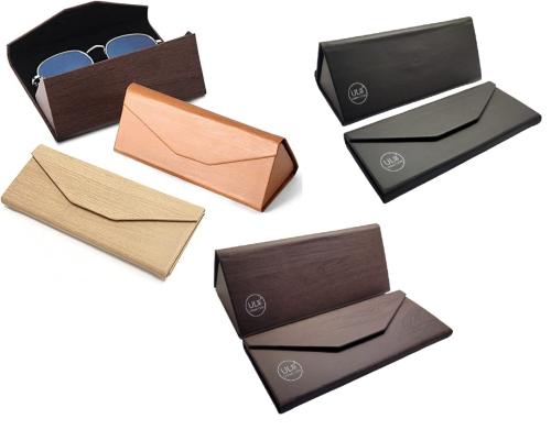 Buy Folding Sunglasses Case Magnetic Foldable Glasses Cases Hard Shell ...