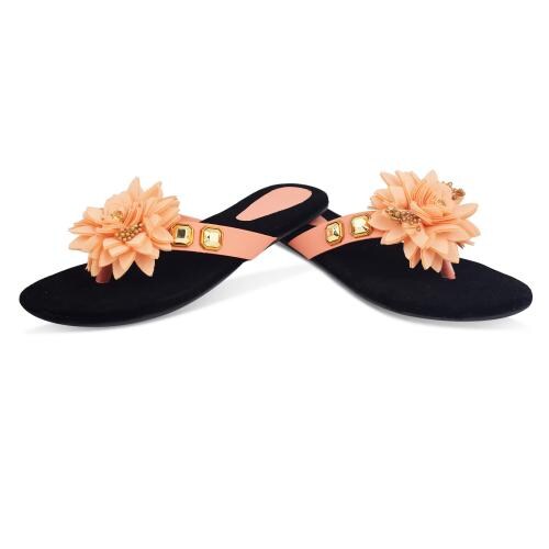 Buy Butchi women Peach stylish slipper Online at Best Prices in India ...
