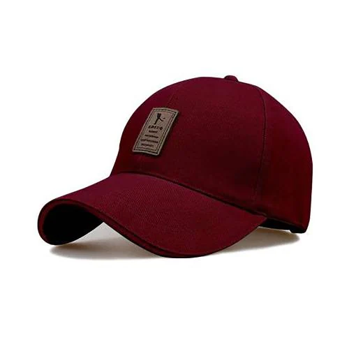 Buy ALAMOS Unisex Maroon Ediko Cotton Cap Online at Best Prices in ...