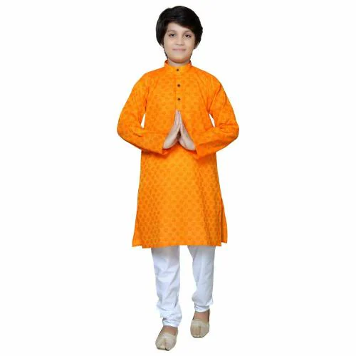 Buy Baba & Baby Boys Traditional Ethnic Wear Handloom Cotton Self ...
