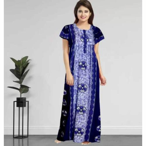 Buy ANANT CREATION Printed Women’s Nighty Soft and Comfortable Floral Print Nightwear for Women ...