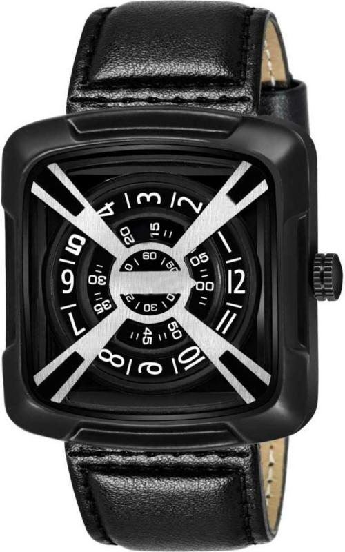 Buy Bolun Analog Black Dial Black Strap Watch For Men Online at Best ...