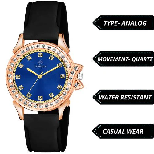 Buy Versatile Royal Blue Dial Classy Analog watch for Women And Girls ...
