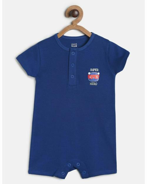 Buy MINI KLUB Baby Boys NavyRomper Online at Best Prices in India ...