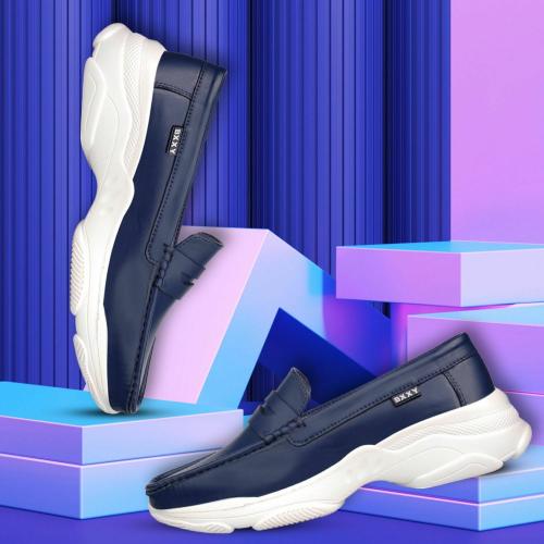 Buy Golden Lion Loafer Shoes Men Leather, Latest British Casual Loafers ...