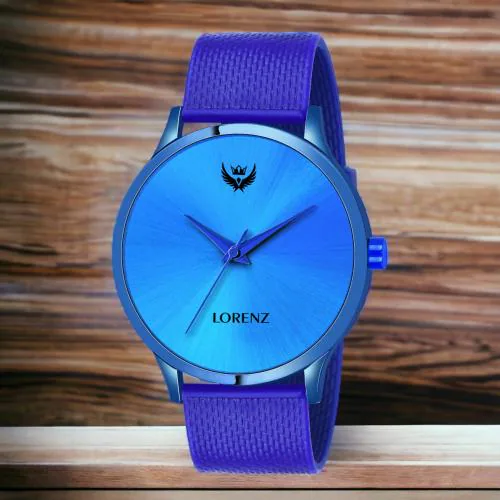 Buy Lorenz Blue Dial Mens Watch | Watch for Boys- MK-2099W Online at ...