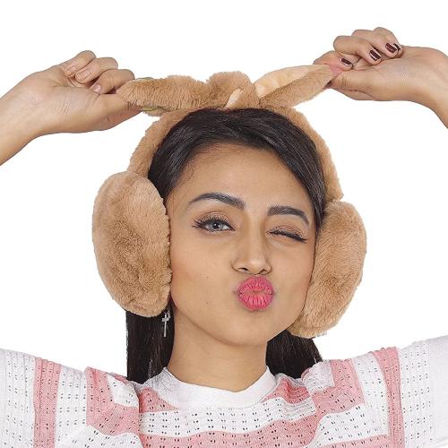 Buy Yintai Latest Style Cute Winter & Outdoor Adjustable Ear Muffs Fur ...