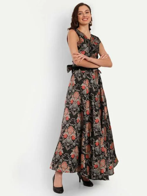 Buy TILISM Premium Latest Girls Multicolor Gown Dress Online at Best ...