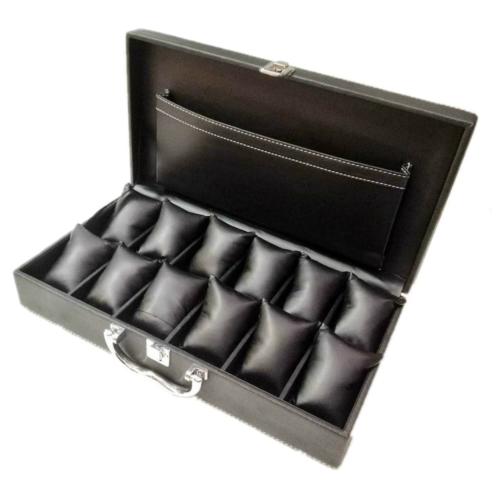 Buy Nooks Black Leather Rectangular Sunglass Eyewear And Watch Box ...