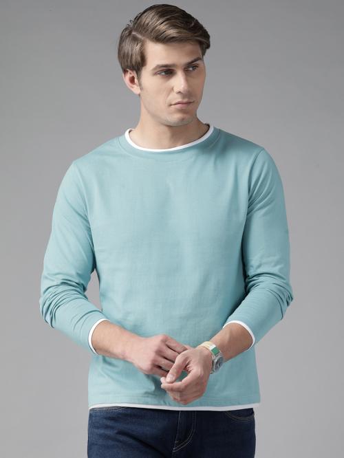 Buy THE DRY STATE Solid Men Round Neck Online at Best Prices in India ...