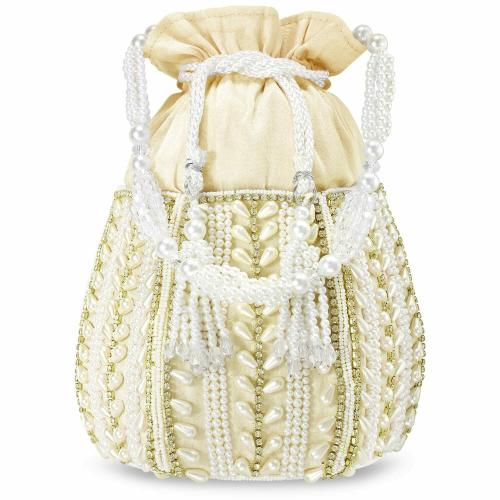 Buy Peora Gold Fabric Potli Bags Online at Best Prices in India - JioMart.