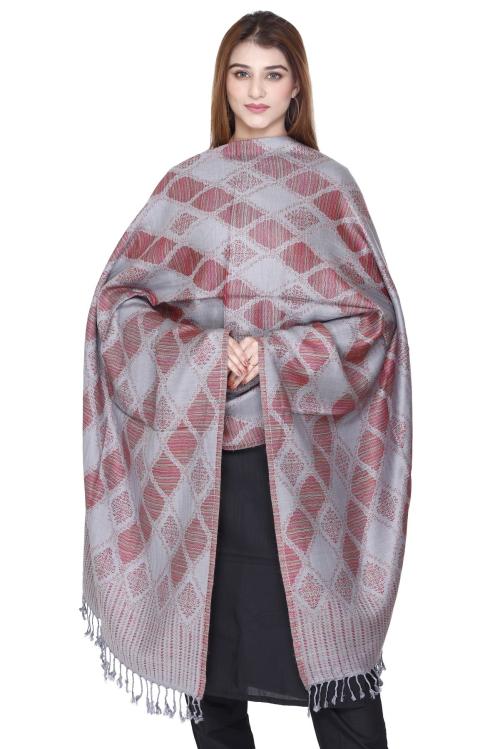 Buy Walaiti Acrylic Woven Women Stoles Online at Best Prices in India ...