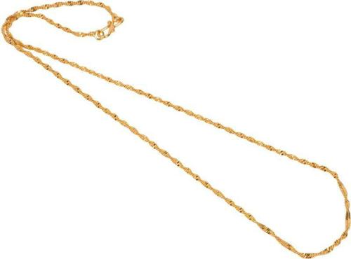 Fashion Frill Gold-plated Brass Chain (Men & Women) - JioMart