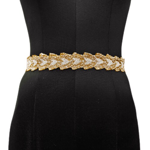 Buy purala saree waist belt for ero pan gold Online at Best Prices in ...