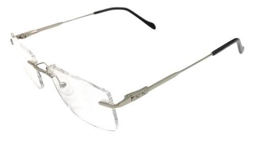 Buy Rsinc Golden Brown Metal Rimless Spectacle Frame Online at Best ...
