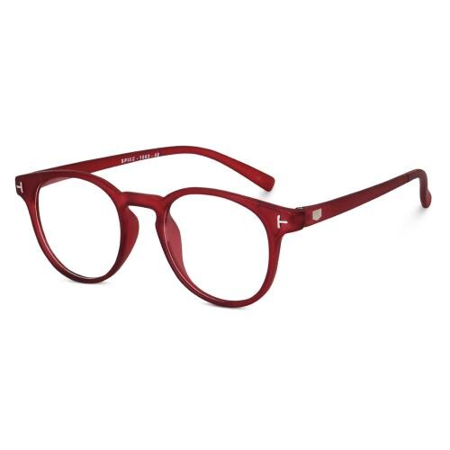 Buy SunglassesMart Emiltus Square Red Spectacle Frame For Men And Women ...