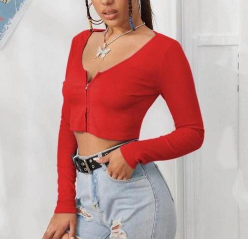 Buy MAJESTIC FASHION Zipper Lock full Baju Lycra Top for Girls and ...