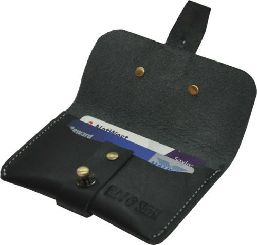 Buy HIDE & SLEEK 8 Card Holder (Set of 1, Black) Online at Best Prices ...